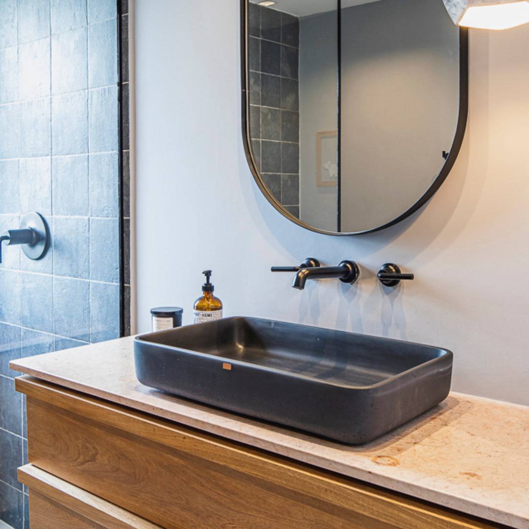 FLADD05 | Lavamanos de Baño Vessel en Concreto | Konkretus Colombia